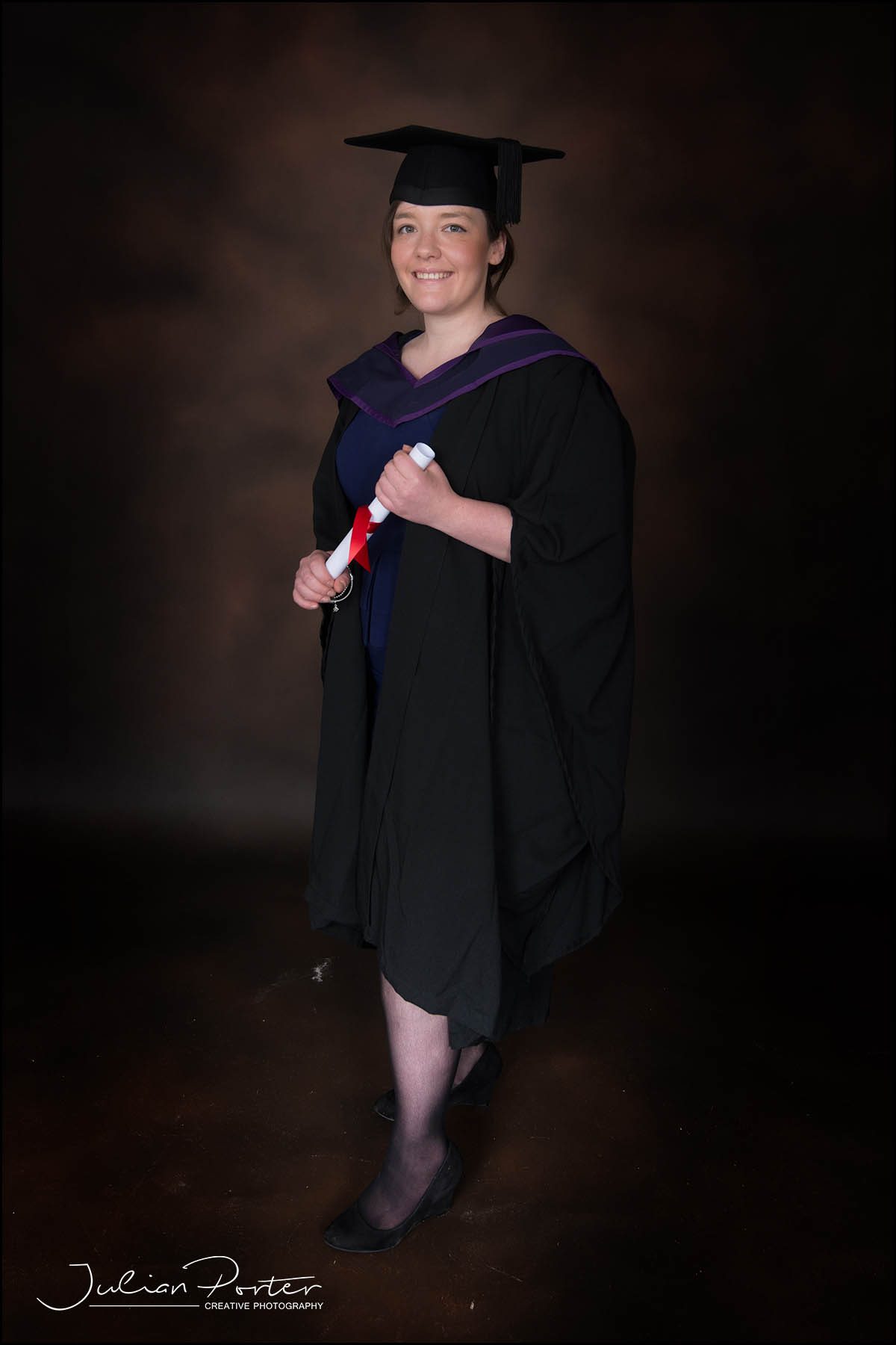 Graduation photos in Southampton Gown included | Julian Porter Photography