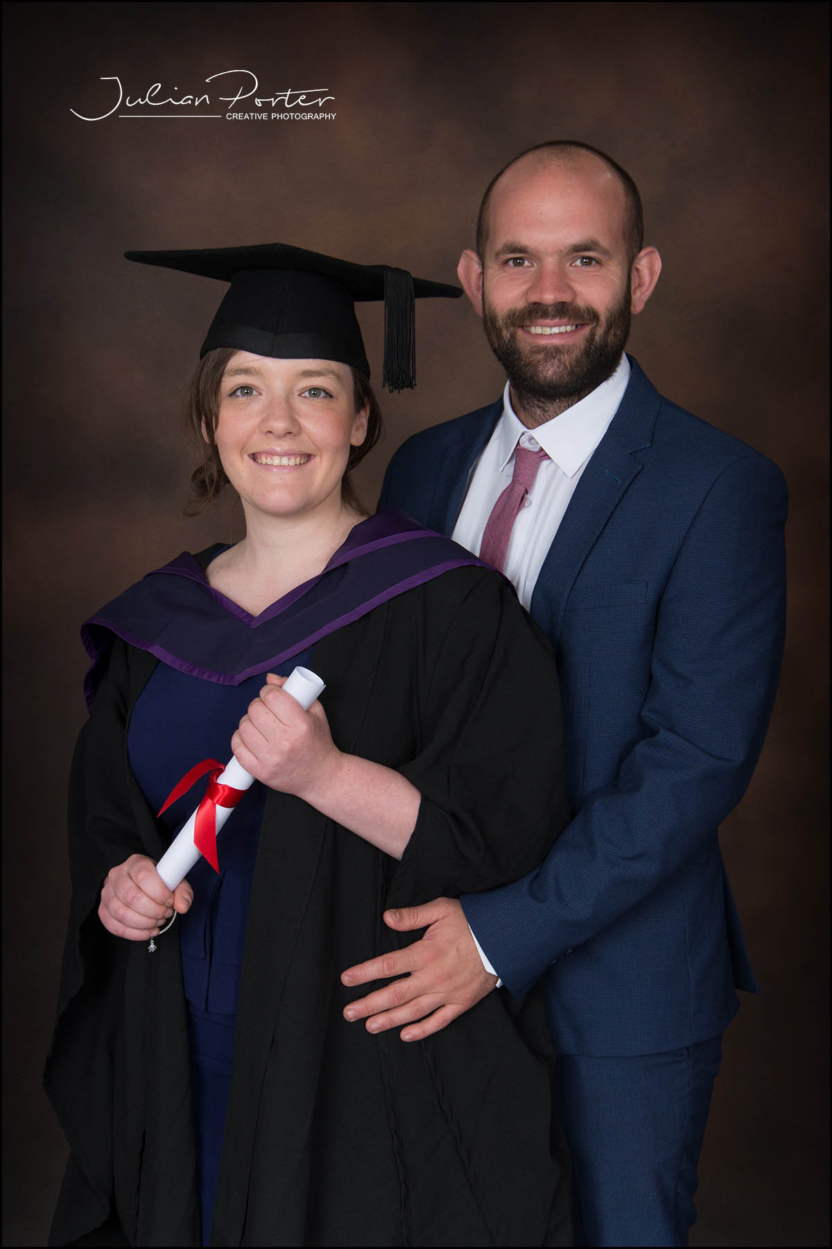 Graduation photos in Southampton Gown included | Julian Porter Photography