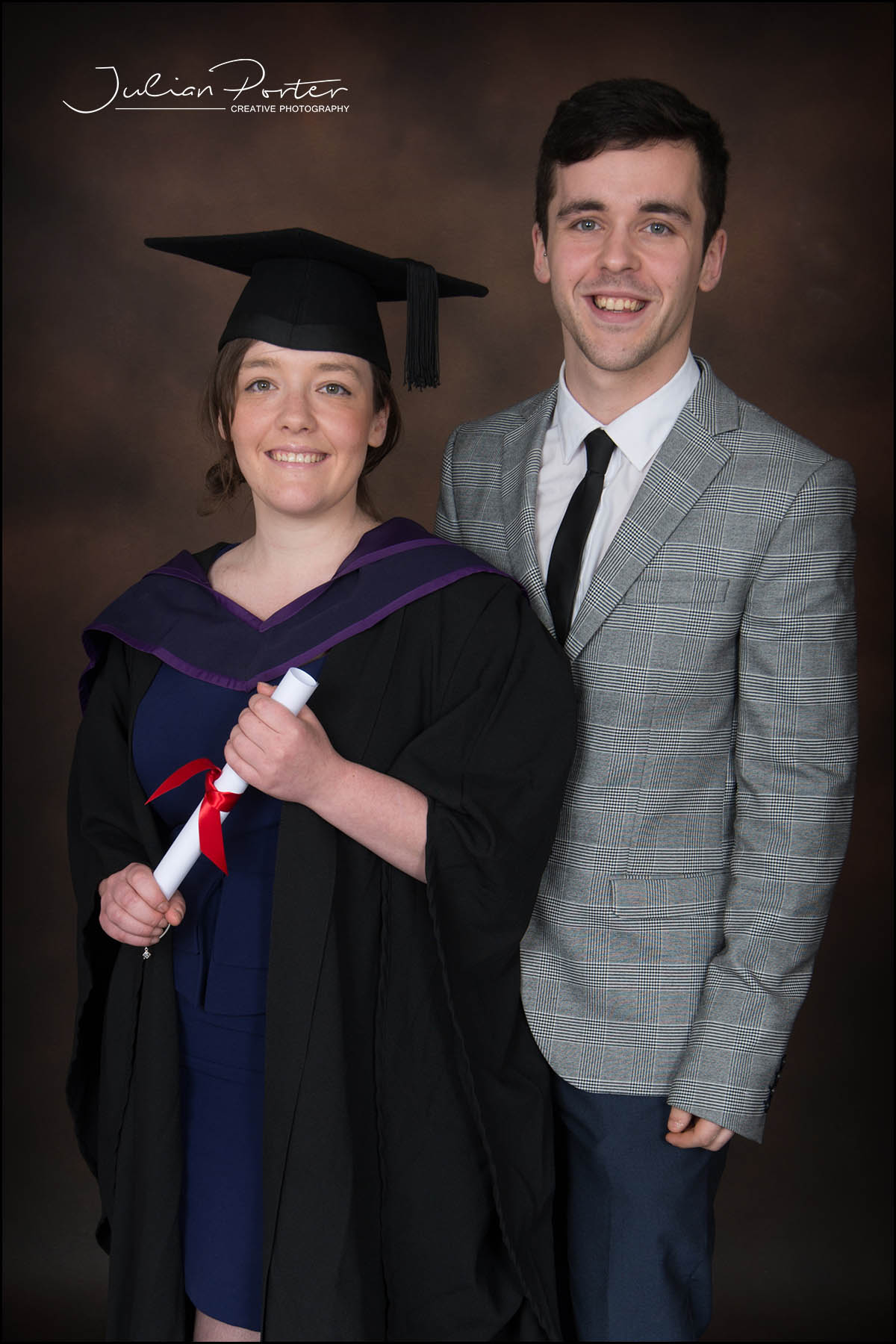 Graduation photos in Southampton Gown included | Julian Porter Photography