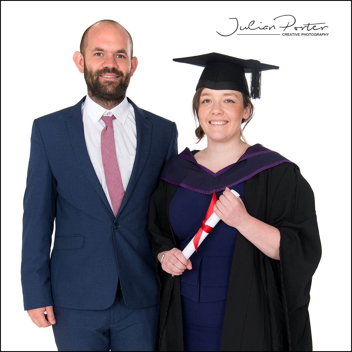 Graduation photos in Southampton Gown included | Julian Porter Photography
