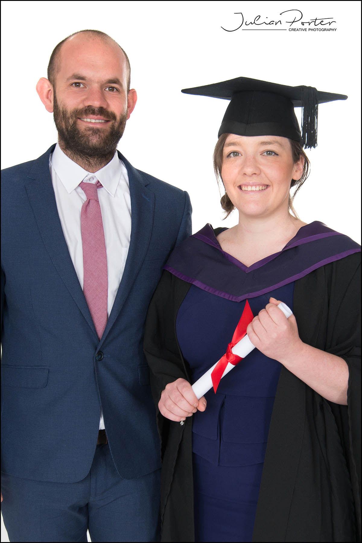 Graduation photos in Southampton Gown included | Julian Porter Photography