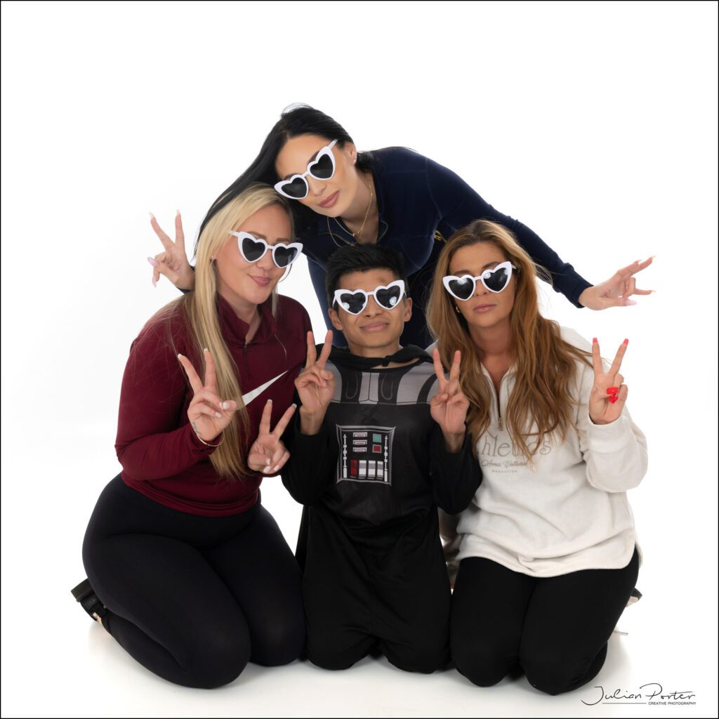 Birthday shoot with 3 ladies, a small person and some very questionable ...